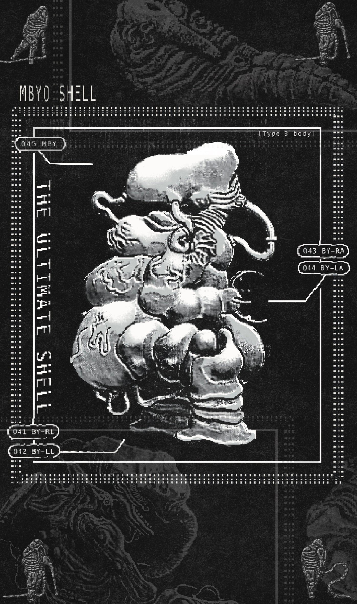 "Ultimate Shell" limited GODHUSK print – www.hollow-press.net