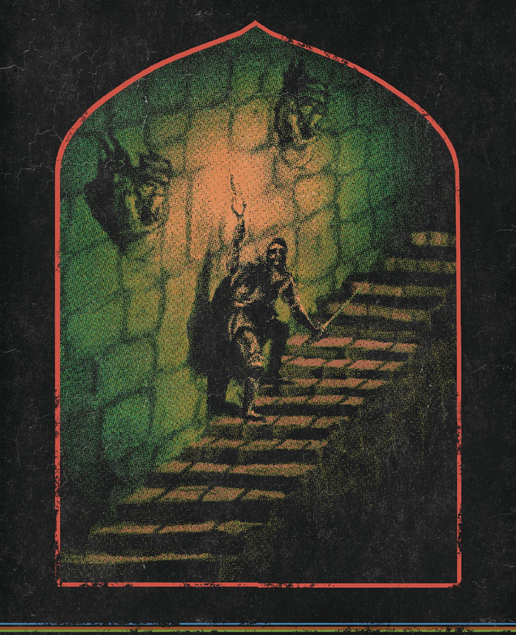"Wind & Shadows" limited VERMIS print – www.hollow-press.net