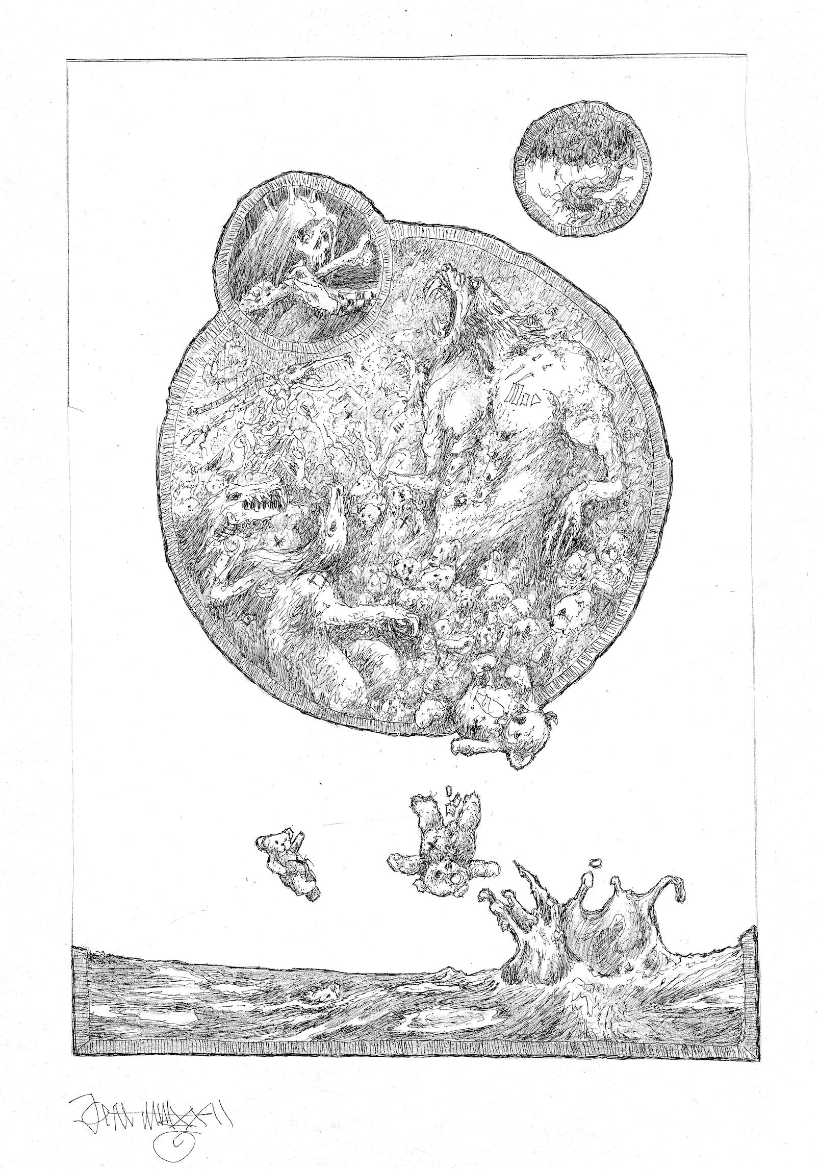 Voodoo Forest original artwork "illustration #18" by John Blanche – www ...