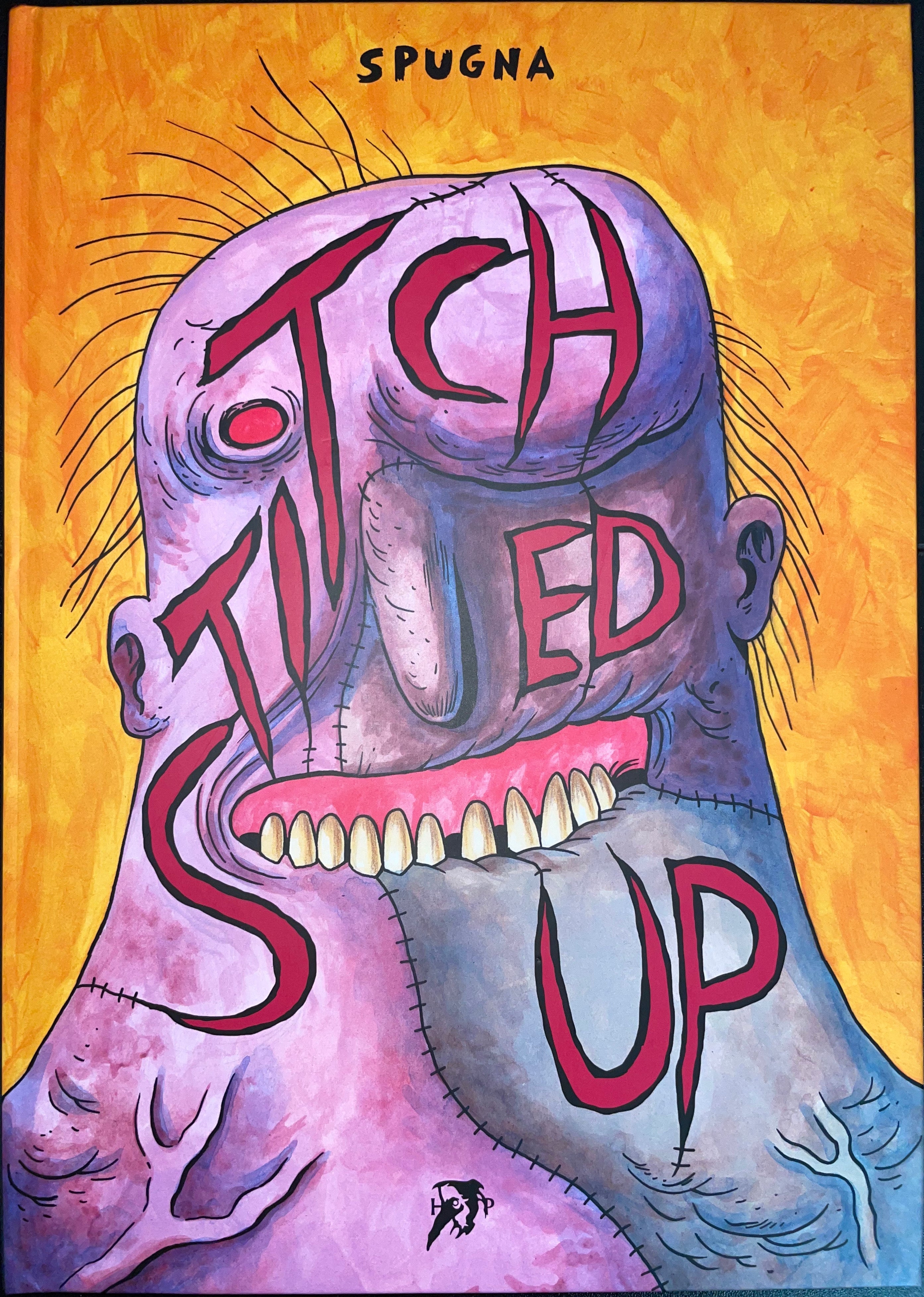 Stitched Up - HC edition + original artwork – www.hollow-press.net