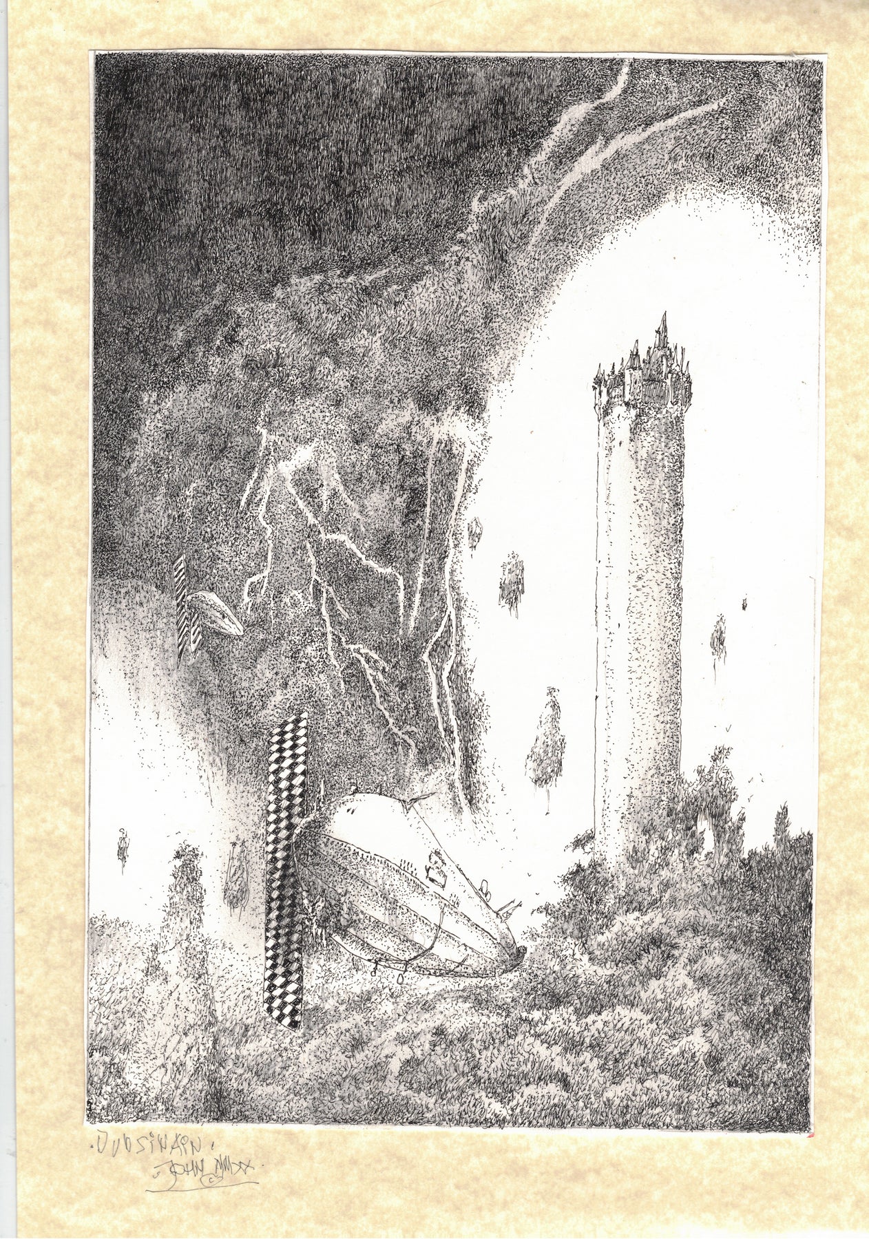 Voodoo Forest original artwork "illustration #1" by John Blanche – www ...
