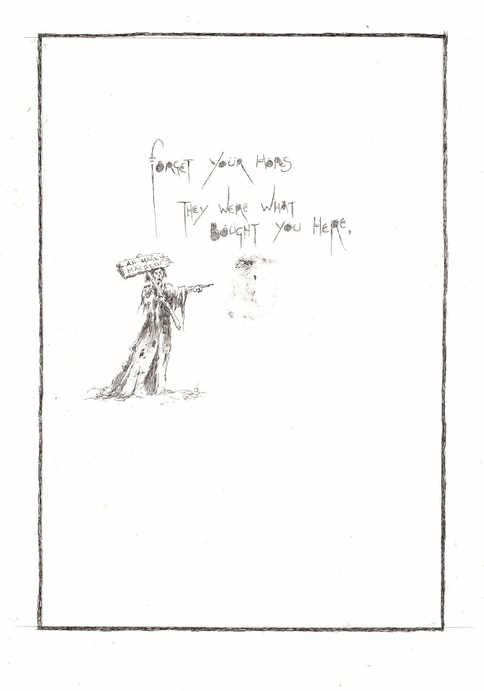 Voodoo Forest original artwork "study #3" by John Blanche – www.hollow ...